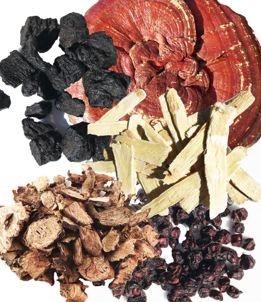 Chinese Tonic Herbs ADAPTOGENS - Super Tonic Herbal Formulas